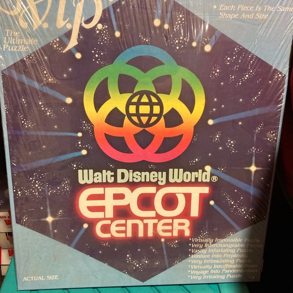 Disney | Games | 982 Walt Disney World Epcot Center Puzzle | Poshmark